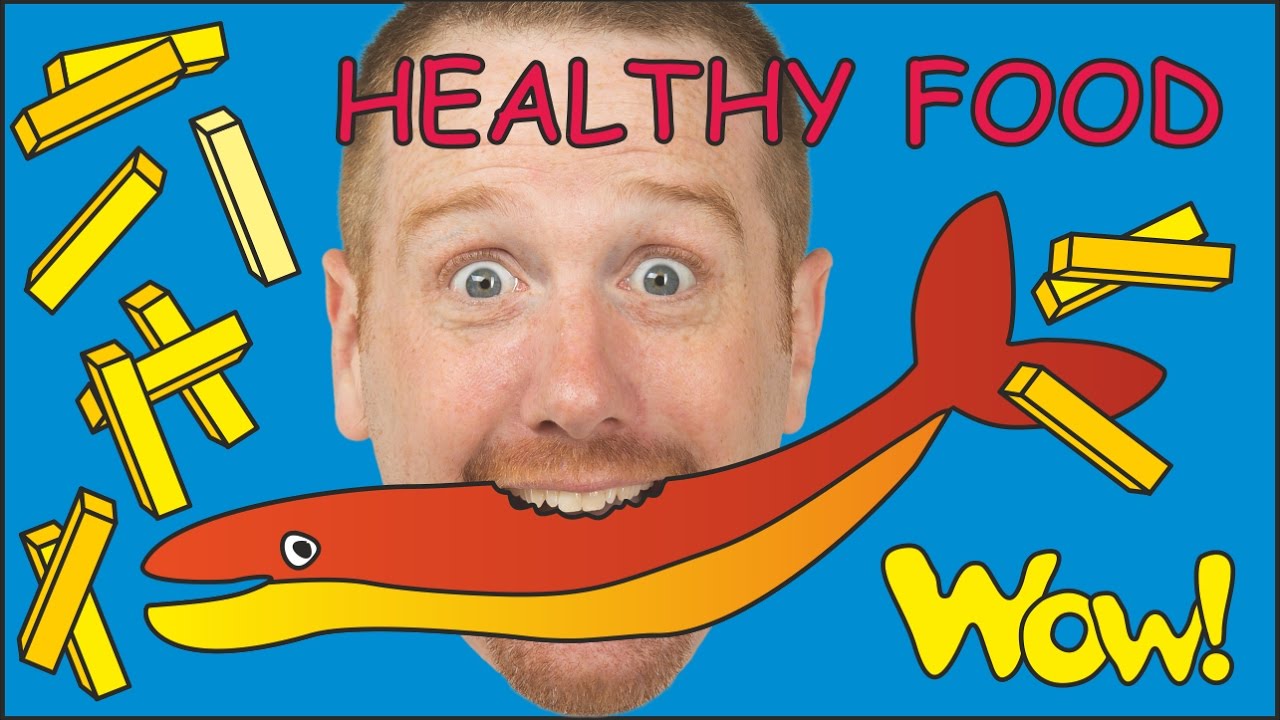 Healthy Food for Steve and Maggie | Magic English Stories for Kids ...