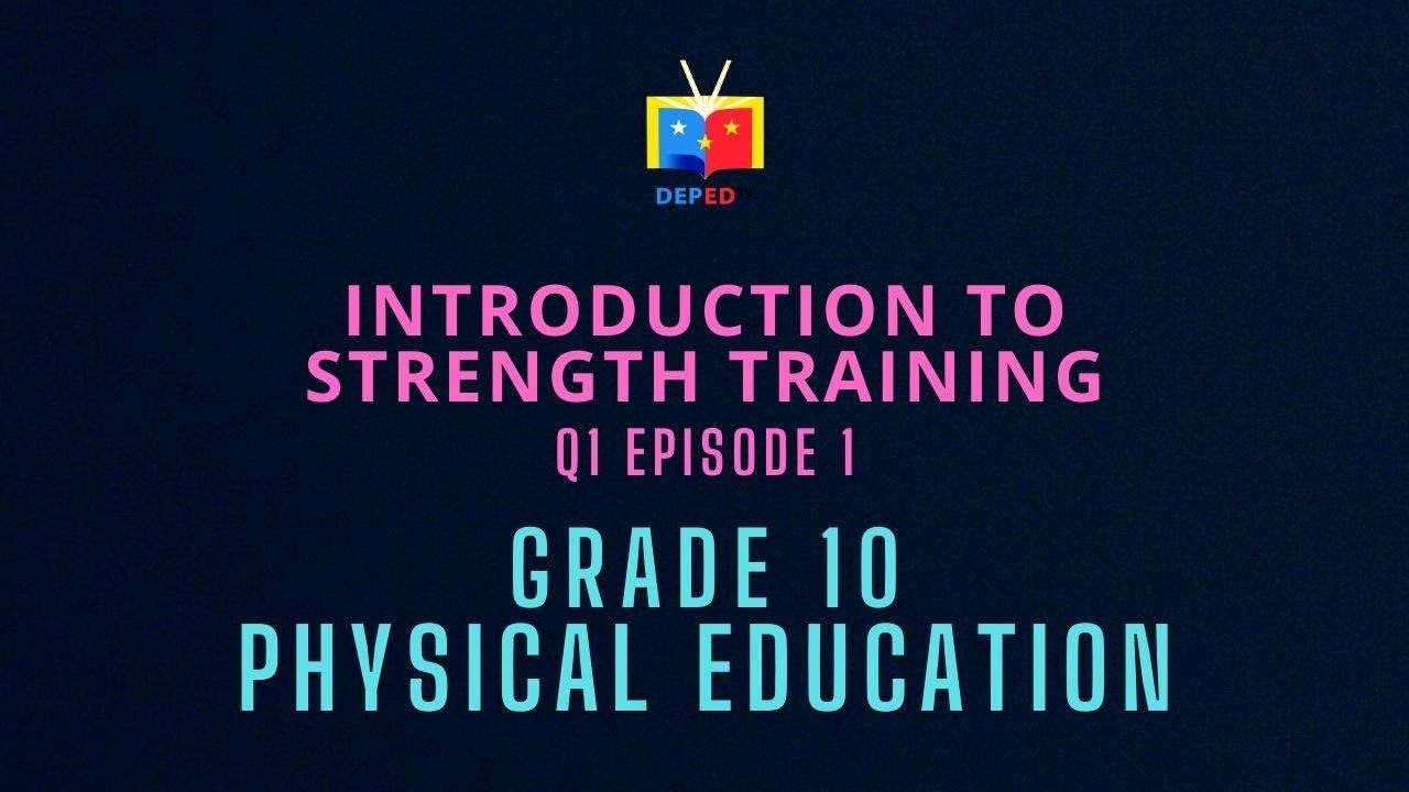 Grade 10 Physical Education Q1 Ep1: Active and Healthy Lifestyle ...